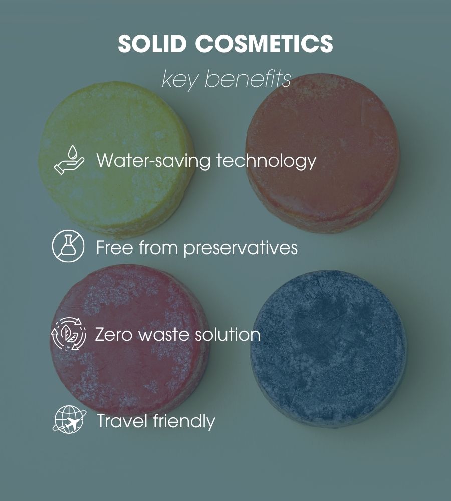 Solid cosmetics